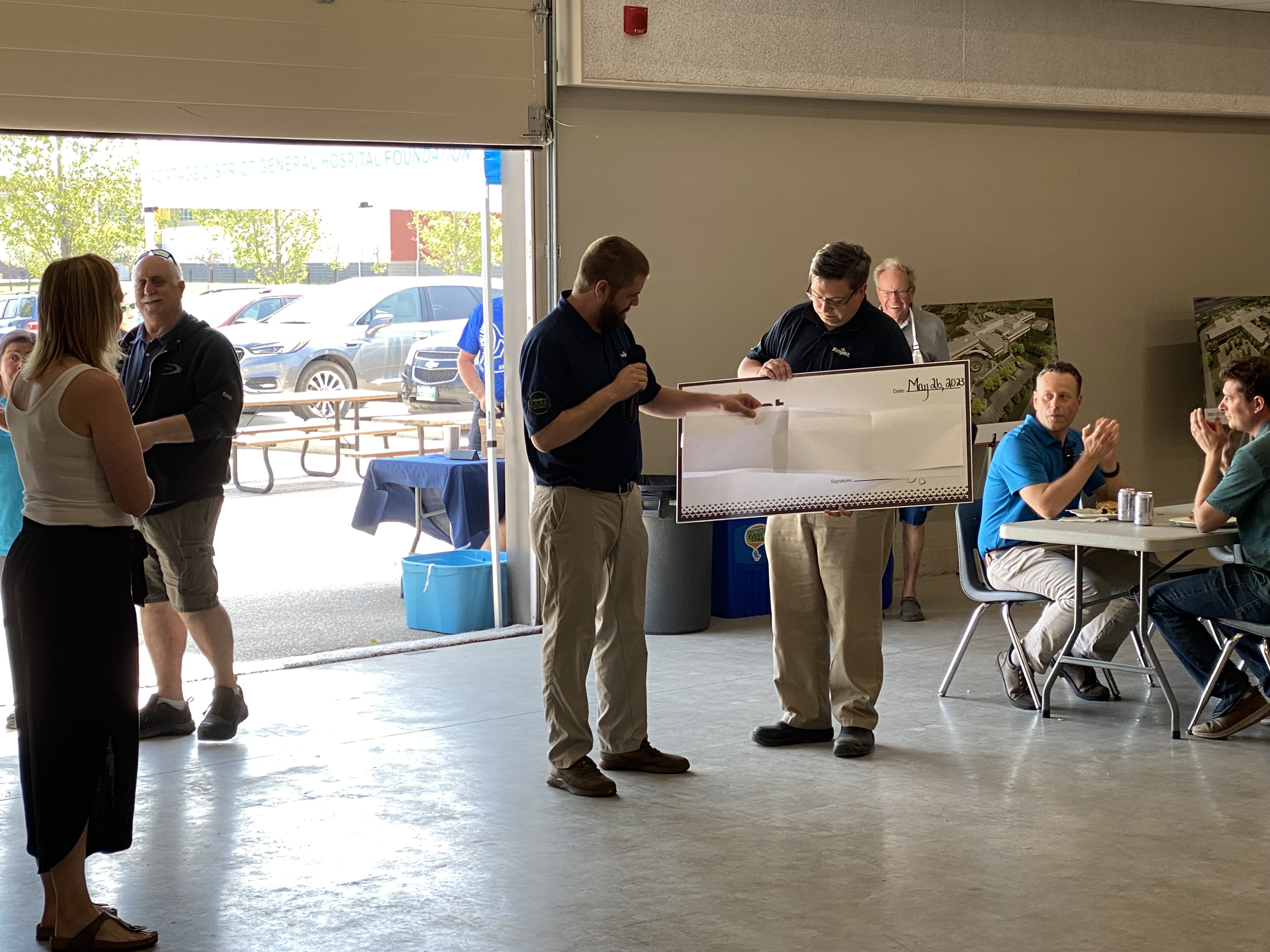 Simplot donates 100k to Hospital Foundation during BBQ - PortageOnline ...